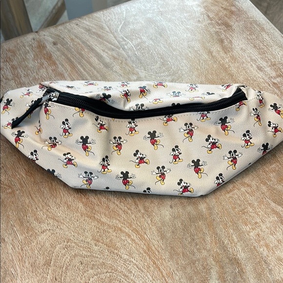 Disney | Bags | Mickey Mouse Print Fanny Pack | Poshmark